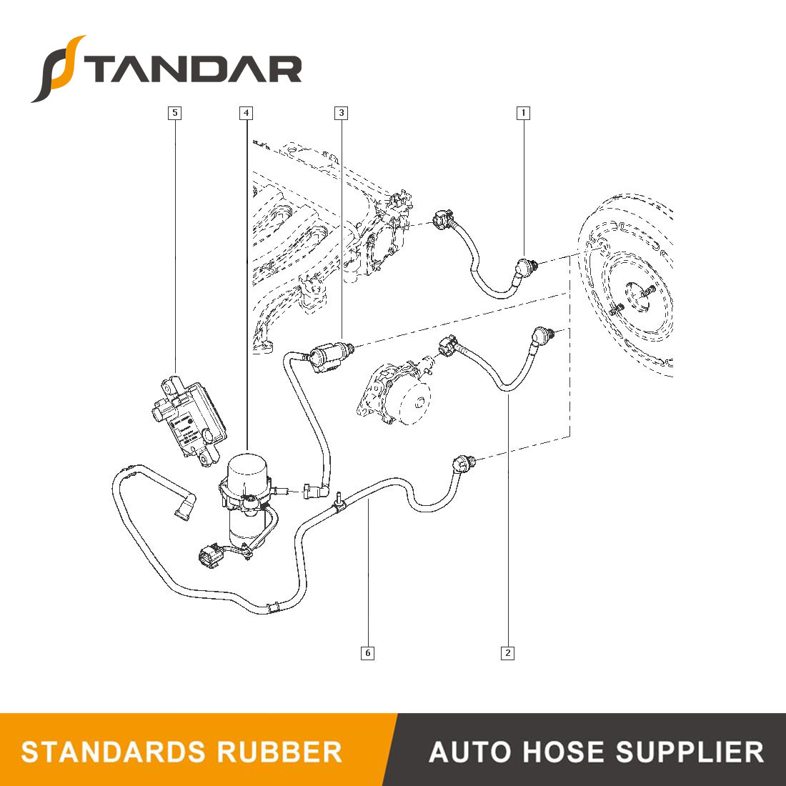Fuel Pipe,474010052R,fuel tube